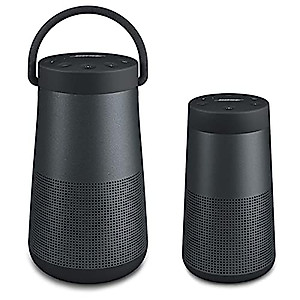 Bose SoundLink Revolve+ II Bluetooth Speaker, Triple Black with Charging Cradle