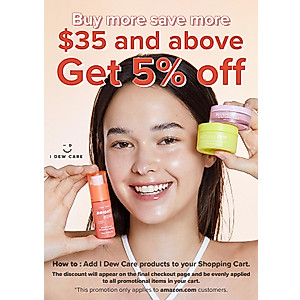 I Dew Care Multi-functional Applicator - Get The Scoop | Gift, Stainless Steel Spatula, Beauty Tool for Cream, Lip Balm, Wash-Off Masks, Mixing, Depuffing