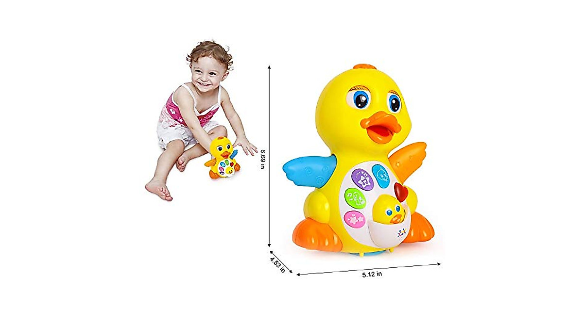 Woby Musical Duck Toy - Engaging Learning for Toddlers