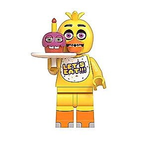 Ahsapauk Action Figure 8pcs Anime Figures Building Block Toys for Child Gift (8PCS1)