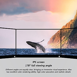 Serchou 15.6-inch IPS HD Portable Monitor with Mobile Phone/Computer/Gaming Console Expansion Support
