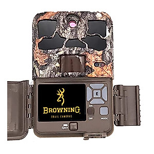Browning Spec Ops Elite HP4 Trail Camera with Batteries, 32 GB SD Card, Card Reader, Steel Reinforced Strap, and Spudz Microfiber Cloth Screen Cleaner