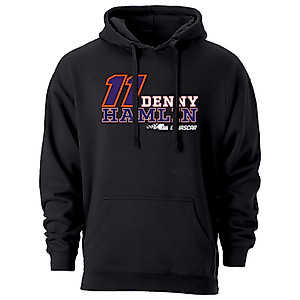 Ouray Sportswear NASCAR Benchmark Hood Denny Hamlin, Black, XX-Large