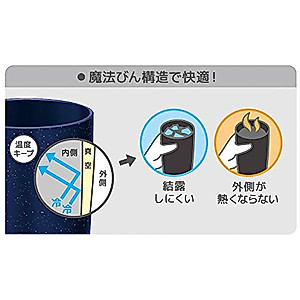 Thermos JDM-420 NVY Vacuum Insulated Tumbler, 14.2 fl oz (420 ml), Navy