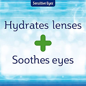 Contact Lens Solution by Bausch & Lomb, for Rewetting Soft Contact Lenses, 1 Fl Oz