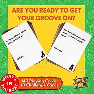 Lyrically Correct 60's and 70's Oldies but Goodies Music Trivia Card Game | Multi-Generational Family Gatherings, Adult Game Night and Fun Trivia