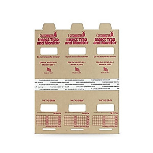 Catchmaster Spider & Insect Glue Traps 30-Pk, Brown Recluse Spider Traps, Adhesive Cockroach Killer Glue Boards, Cricket Sticky Traps, Indoor Roach Trap for Home, Garage & Shed, Pet Safe Pest Control