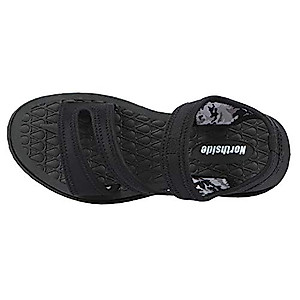 Northside Women's Mirissa Casual Comfort Sport Sandal, Black/Camo, 9