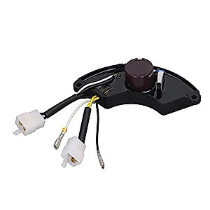 LANTRO JS Automatic Voltage Regulator 3 Phase, 8 Wires, Half Moon Style Aluminum Sheet Reliable Generator Voltage Regulator