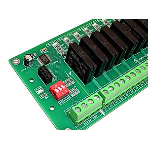 IOT Electronic 16 Channel I2C Solid State Relay Module Compatible for Arduino, Raspberry SSR 110V 240V Maximum Current per Relay – 2A Peak On Board LED Indicator with PCF8575 chip