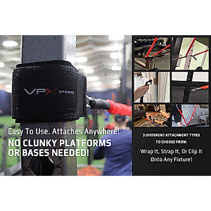 VPX Pro Fitness Home Gym 3.0 | 14pc Accessories | Adjustable Lifting System | Replaces Weight, Cable, & Machine Training with Suspension Resistance Power | Men & Women | Up to 220 lb of Resistant Max