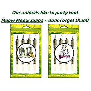 Outside The Box Imports Marijuana Joint Candles for Marijuana Balloon Parties (Set of 6) (Joint Candle)