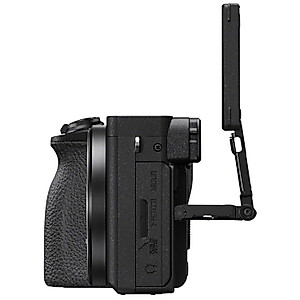 Sony a6600 Mirrorless 4K APS-C Camera + 2 Lens Kit 18-135mm + 55-210mm ILCE-6600MB Bundle with Deco Gear Case + Extra Battery + Flash + Wide Angle & Telephoto Lens + Filter Kit + 64GB & Accessories