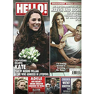 HELLO ! MAGAZINE CAPTURING HEARTS KATE FEBRUARY, 27th 2012 NO.1214