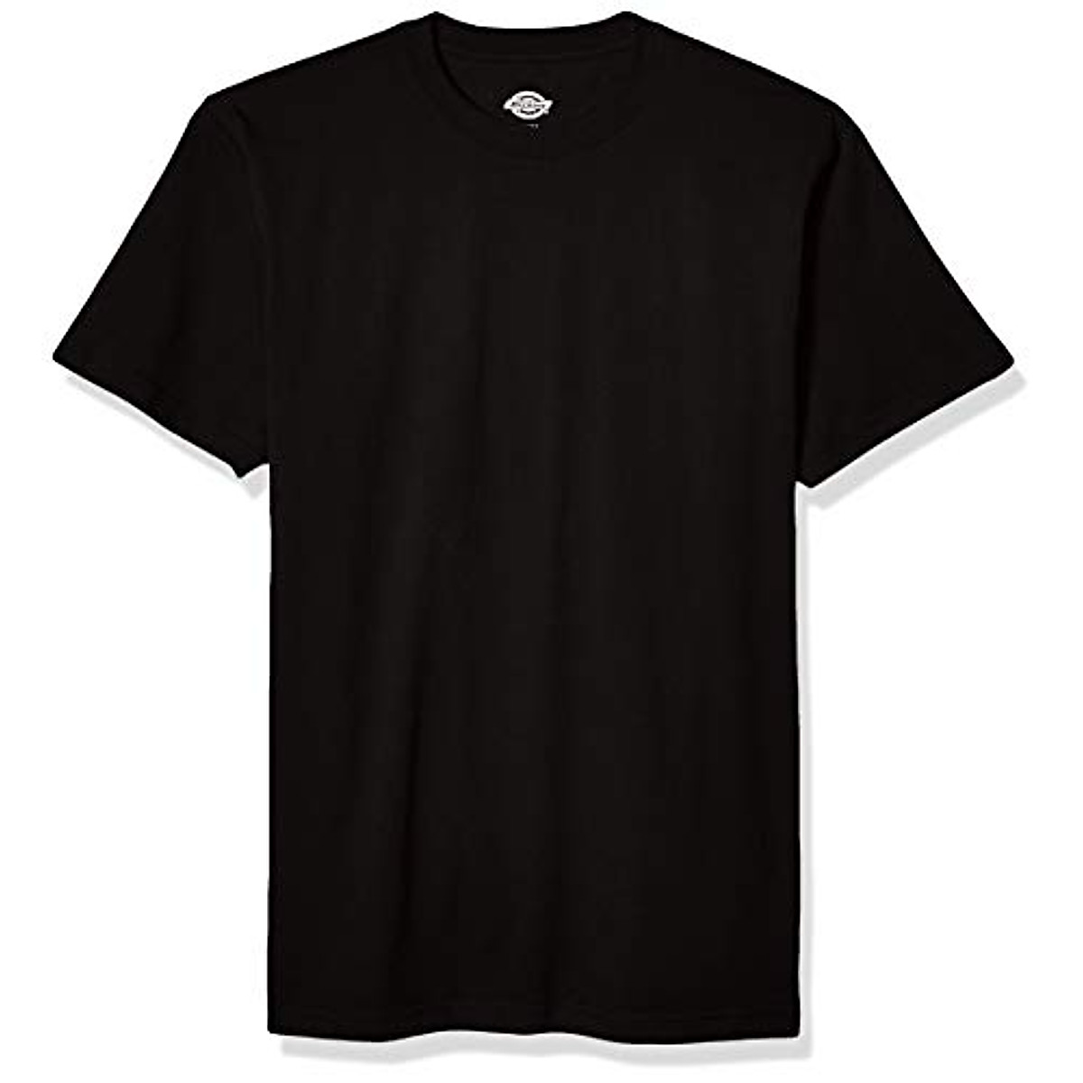 Dickies mens Short Sleeve Heavweight Crew Neck Big-tall Work Utility T Shirt, Black, 4X US