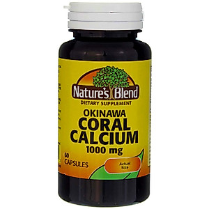 Nature's Blend Okinawa Coral Calcium 1,000 mg 60 Caps