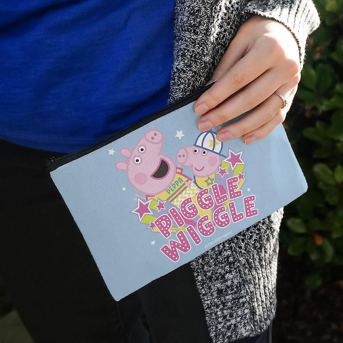 GRAPHICS & MORE Peppa Pig Piggle Wiggle Pencil Pen Organizer Zipper Pouch Case