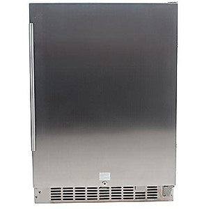 EdgeStar CBR1501SSOD 24 Inch Wide 142 Can Built-In Outdoor Beverage Cooler