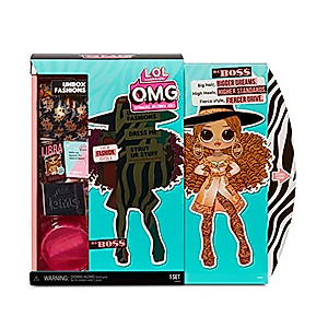 L.O.L. Surprise! O.M.G. Series 3 Da Boss Fashion Doll with 20 Surprises