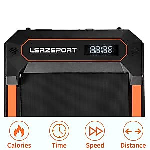 LSRZSPORT Under Desk Treadmill Prodable Treadmill for Home and Office with Speaker, Remote Control and LED Display