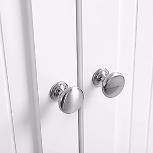 VASAGLE Bathroom Storage Cabinet Free Standing, with Drawer and Adjustable Shelf, Kitchen Cupboard, Wooden Entryway Storage Cabinet, 23.6 x 11.8 x 31.5 Inches, White UBBC61WT