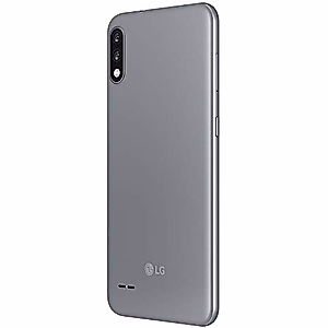 LG K22+ Plus LM-K200HAW Smartphone, US+LATIN 4G LTE, International Version (No US Warranty), 64GB, Titan - Unlocked w/ 64GB SD Bundle