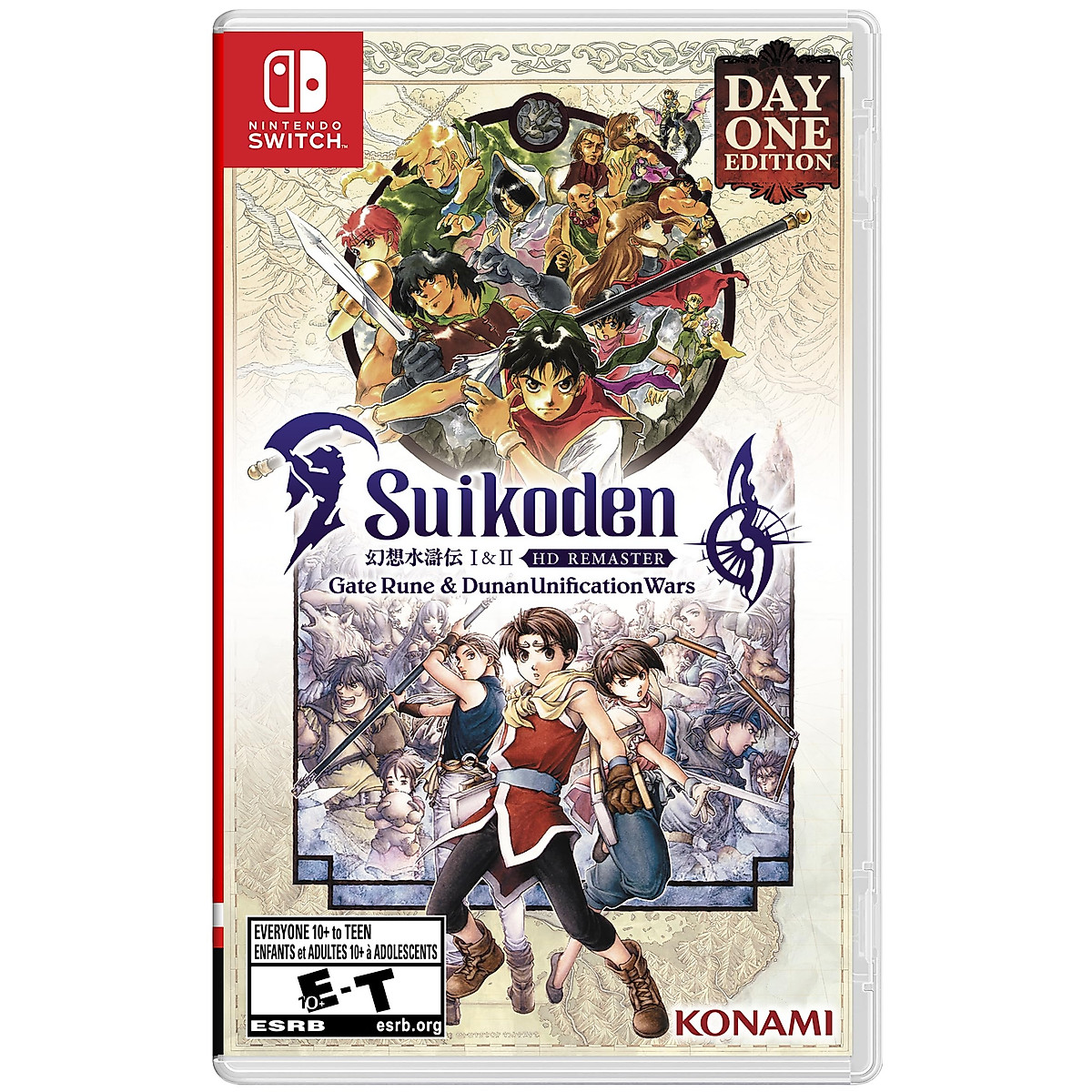 Suikoden I & II HD Remastered Nintendo Switch