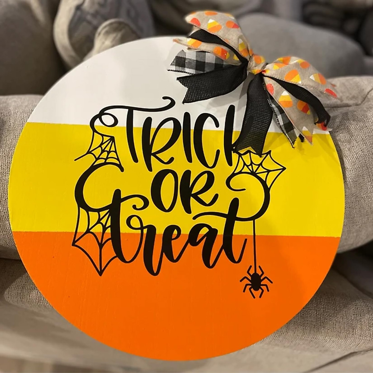 Halloween Stencils for Painting on Wood Door Sign Reusable Large Holiday Stencil for Crafts Canvas Wall Shirts Cookie Drawing Paint Decorating (Halloween Sign)