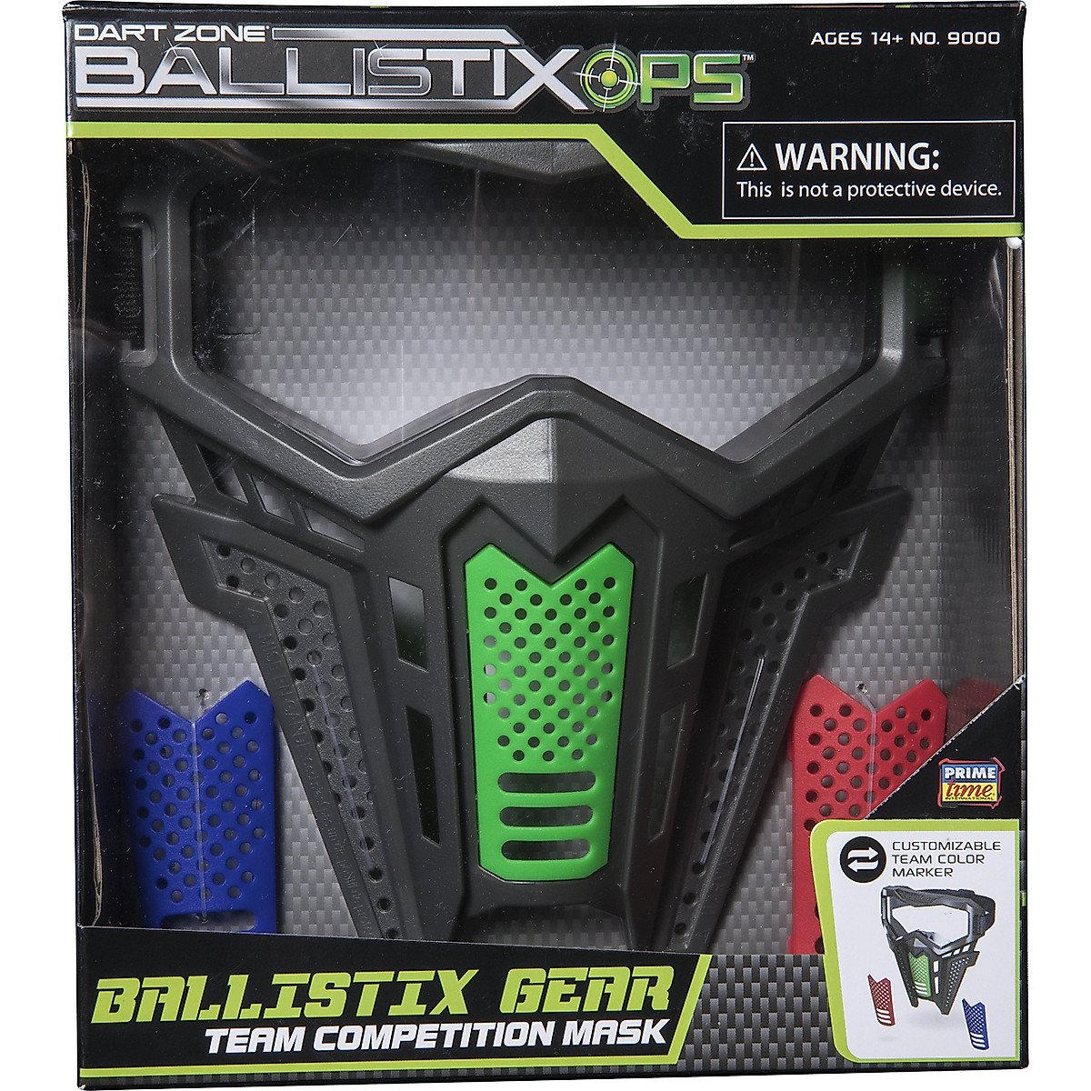 Dart Zone BallistixOps Tactical Gear Team Competition Mask