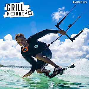 Pro Standard Grill Mount 3. 0 - The Best Mouth Mount Compatible with GoPro Cameras (Black/red)…