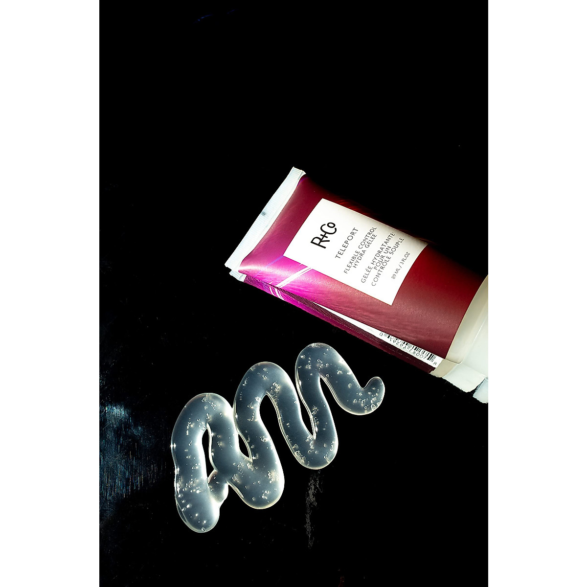 R+Co Teleport Flexible Control Hydra Gelee | Lightweight Gelee + Buildable Hold + Enhance Natural Waves | Vegan + Cruelty-Free | 3 Fl Oz