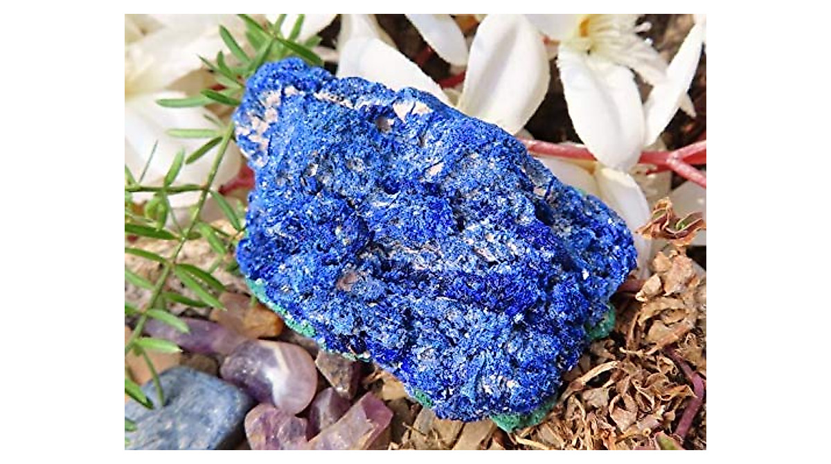 Natural Azurite Crystal Specimen - StarStuff.Rocks