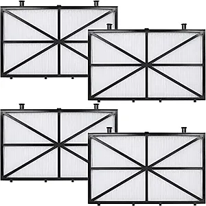 Future Way Ultra Fine Cartridge Filter Panels, Compatible with Dolphin M400/M500, Nautilus CC Plus Robotic Pool Cleaner, Part # 9991432-R4 (4 Packs)