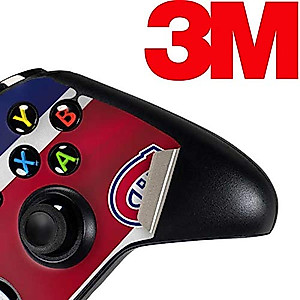 Skinit Decal Gaming Skin Compatible with Xbox One Controller - Officially Licensed NHL Montreal Canadiens Jersey Design
