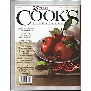 COOK'S ILLUSTRATED MAGAZINE, NOVEMBER/DECEMBER, 2018 NUMBER,155