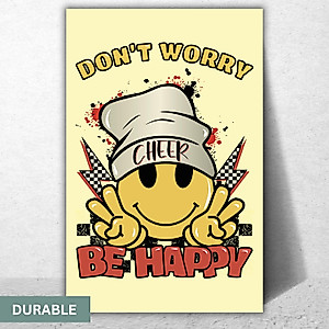 Retro Wall Art for Room Aesthetic, Cute Posters, Cute Wall Decor, Retro Wall Decor, 70 Room Decor, Retro Poster for Kitchen, Bedroom, Dorm Room, Apartment (Unframed)