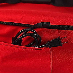 RediHEAT HP160 Heated Pizza Delivery System, 16" 5-Pie Bag, 17.5" Length x 17.5" Width x 12" Height, Red