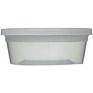 Newspring Clear Deli Food Containers with Lids, Storage, 8 oz, 40 Piece