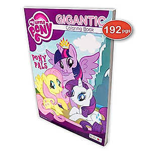 Disney Princess MLP Trolls Coloring Book Ultimate Activity Set Bundle for Girls Kids Toddlers - 4 Coloring Books Featuring Disney Princess, Frozen , My Little Pony and Trolls