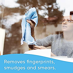 Windex Glass and Window Cleaner Spray Bottle, Packaging Designed to Prevent Leakage and Breaking, Surface Cleaning Spray, Original Blue Scent, 23 Fl Oz