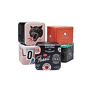 Fossil Men's Townsman Automatic Stainless Steel Three-Hand Skeleton Watch, Color: Black (Model: ME3197)