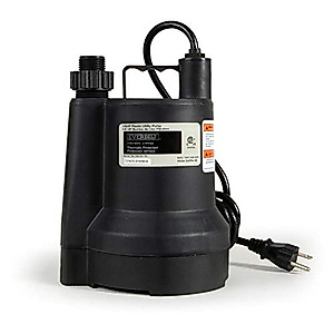 Everbilt SUP54-HD 1/6 HP Plastic Utility Pump