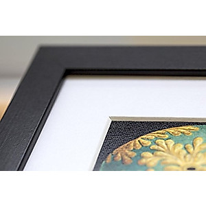 The Art Stop Photo Nature Black White Rose Petal Flower Framed Print F12X4204