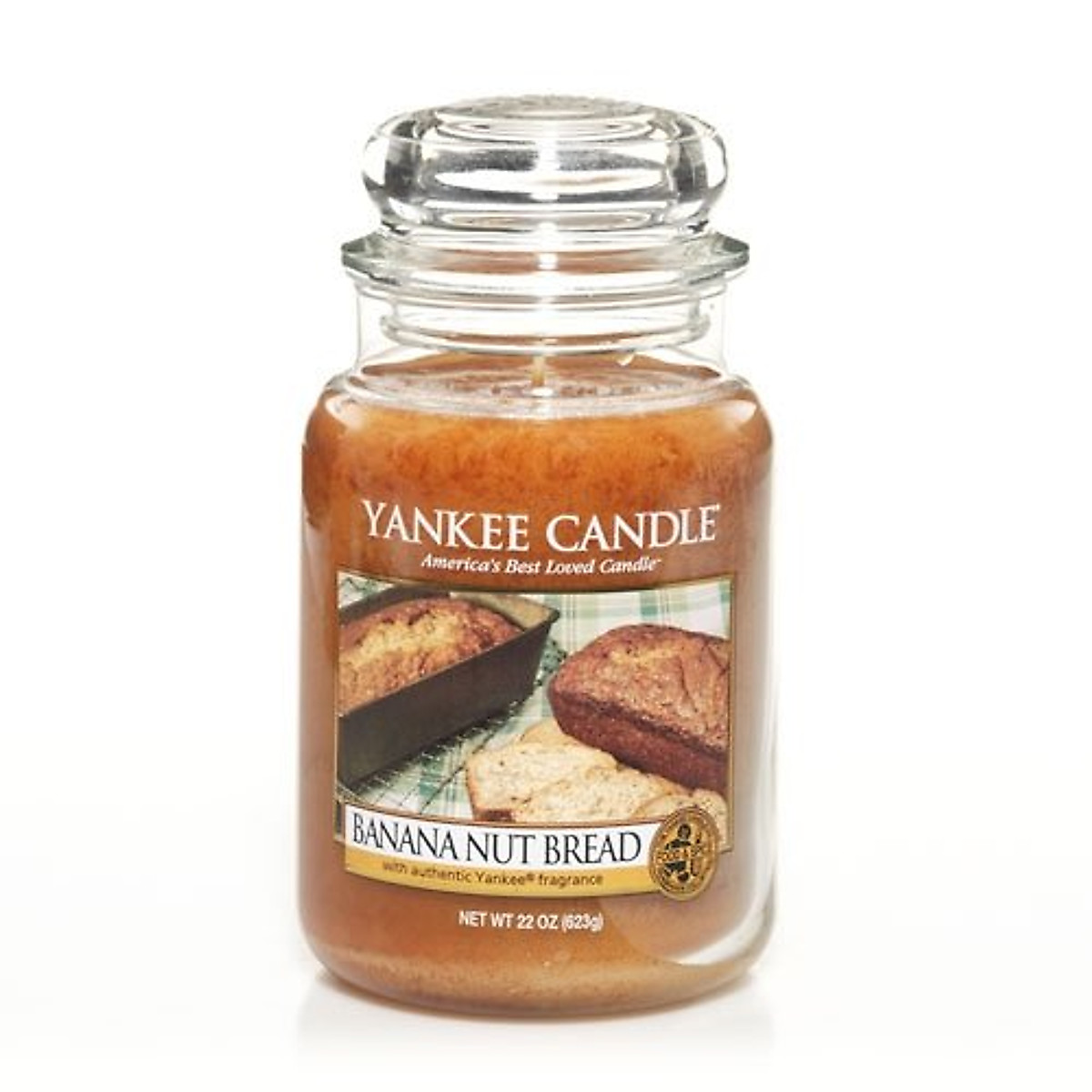 Banana Nut Bread 22oz Large Jar Yankee Candle