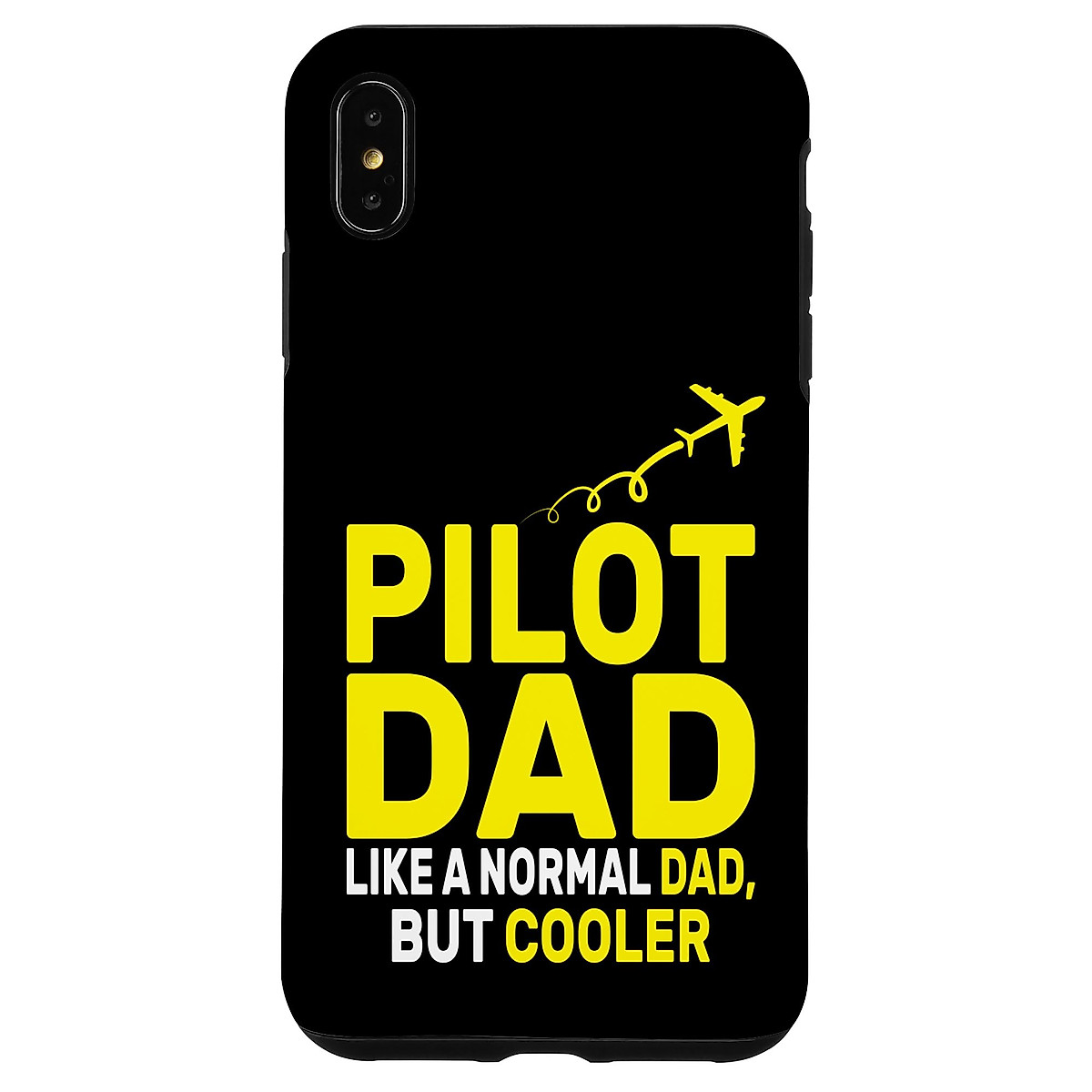 iPhone XS Max Funny Pilot Art For Dad Pilot Aviation Airplane Humor Pilot Case