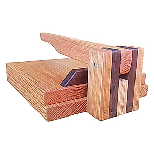 Central Coast Woodworks Hardwood Tortilla Press - Red Oak - 11.5 inch