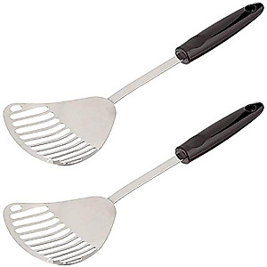 Chef Craft Stainless Steel Slotted Skimmer | 13-Inches Long | 2-Pack