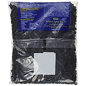 Pure Water Pebbles Aquarium Gravel, 2-Pound, Jet Black