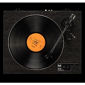 Dual CS 429 Fully Automatic Turntable with Die-Cast Aluminum Platter - Black