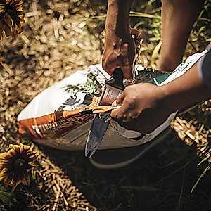 Fiskars 340130-1001 Garden Hori Knife with Sheath, Black